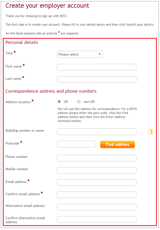 How to sign up for a Nest account | Nest pensions
