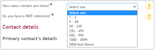 What organisation details do Nest need? | Nest pensions